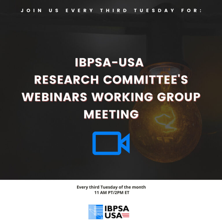 Events - IBPSA-USA